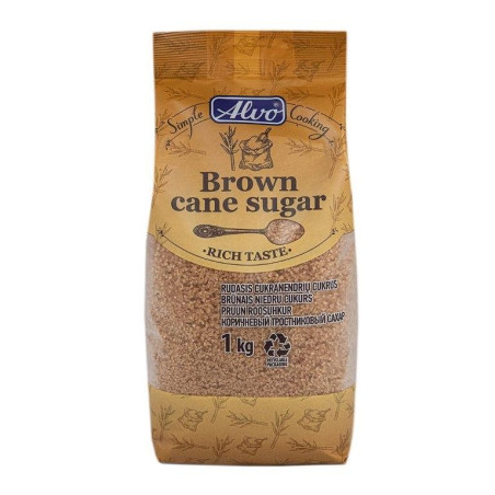 Rudasis cukrus Alvo 1kg