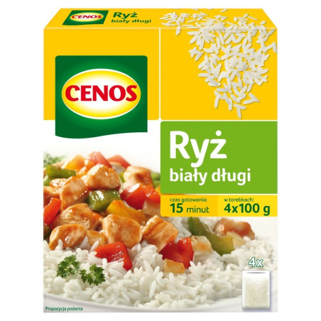 Ilgagrūdžiai ryžiai Cenos 4*100 g